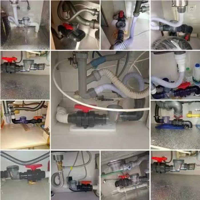 Kitchen Sewer Anti-Backwater Check Valve Kitchen Check Valve Universal ...