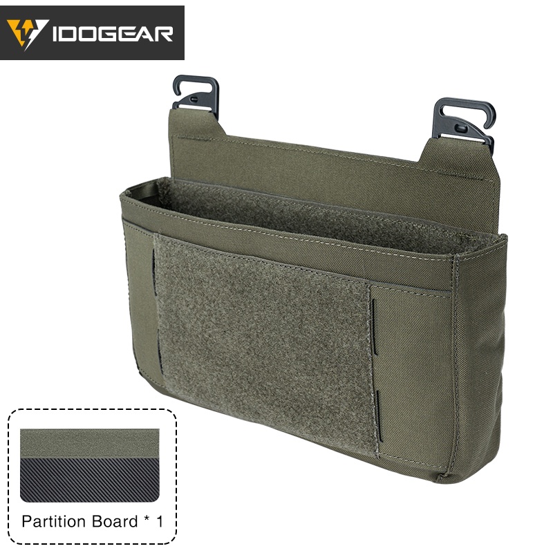 IDOGEAR Tactical Front Panel FERRO Style DOPE Front Flap Pouch For FCSK ...