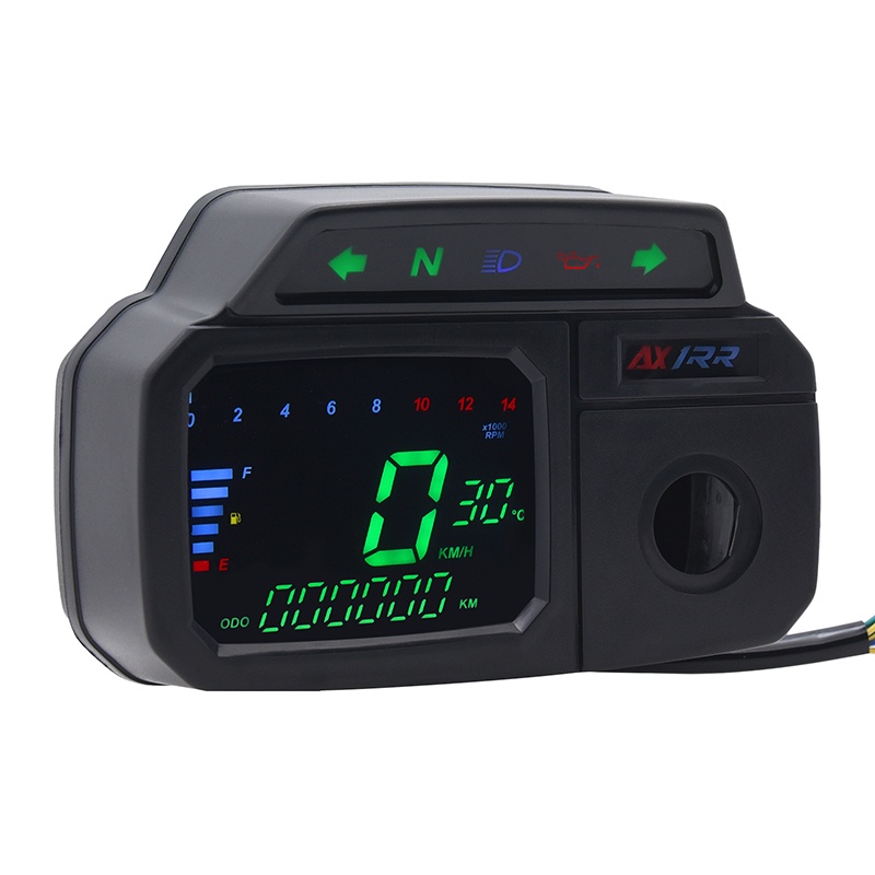 Motorcycle Speedometer RPM 100cc AX 100 Digital Motorcycle Speedometer ...