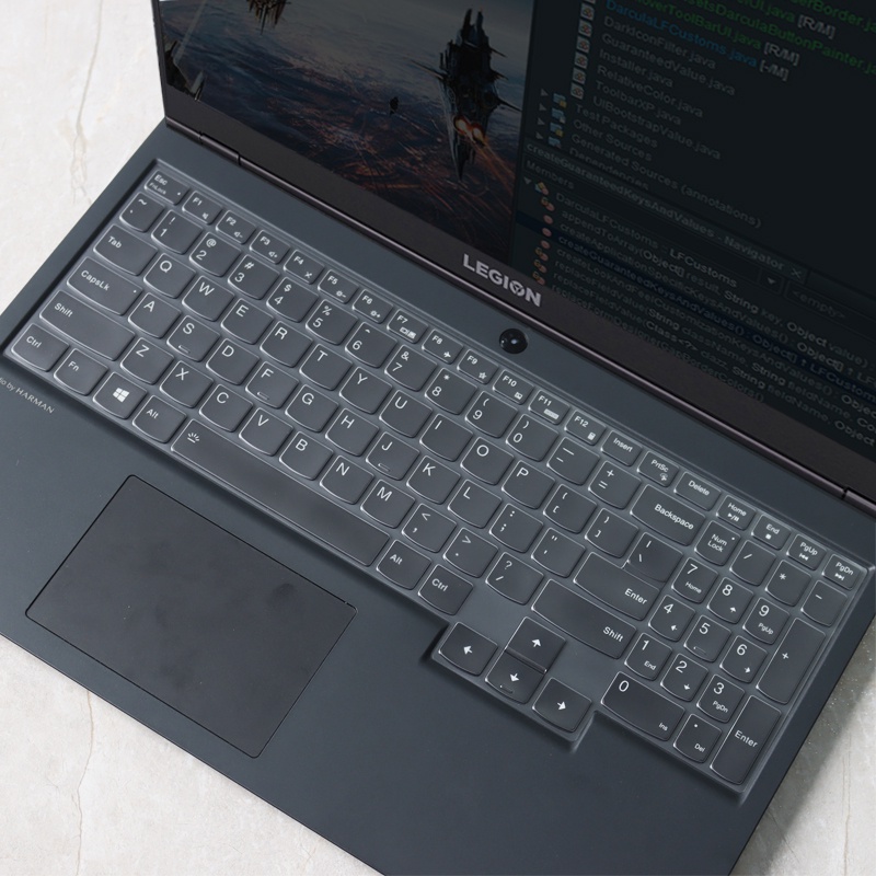 Silicone laptop keyboard Protector cover lenovo LOQ 15 2023 15IRH8 ...