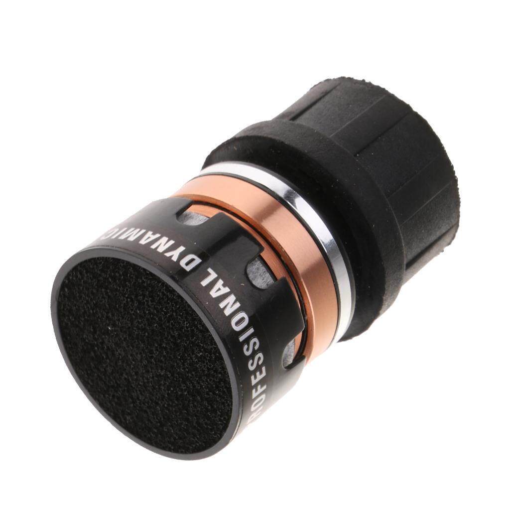 Super Capsule Cardioid Dynamic Microphone Cartridge KTV Mic Core Black ...