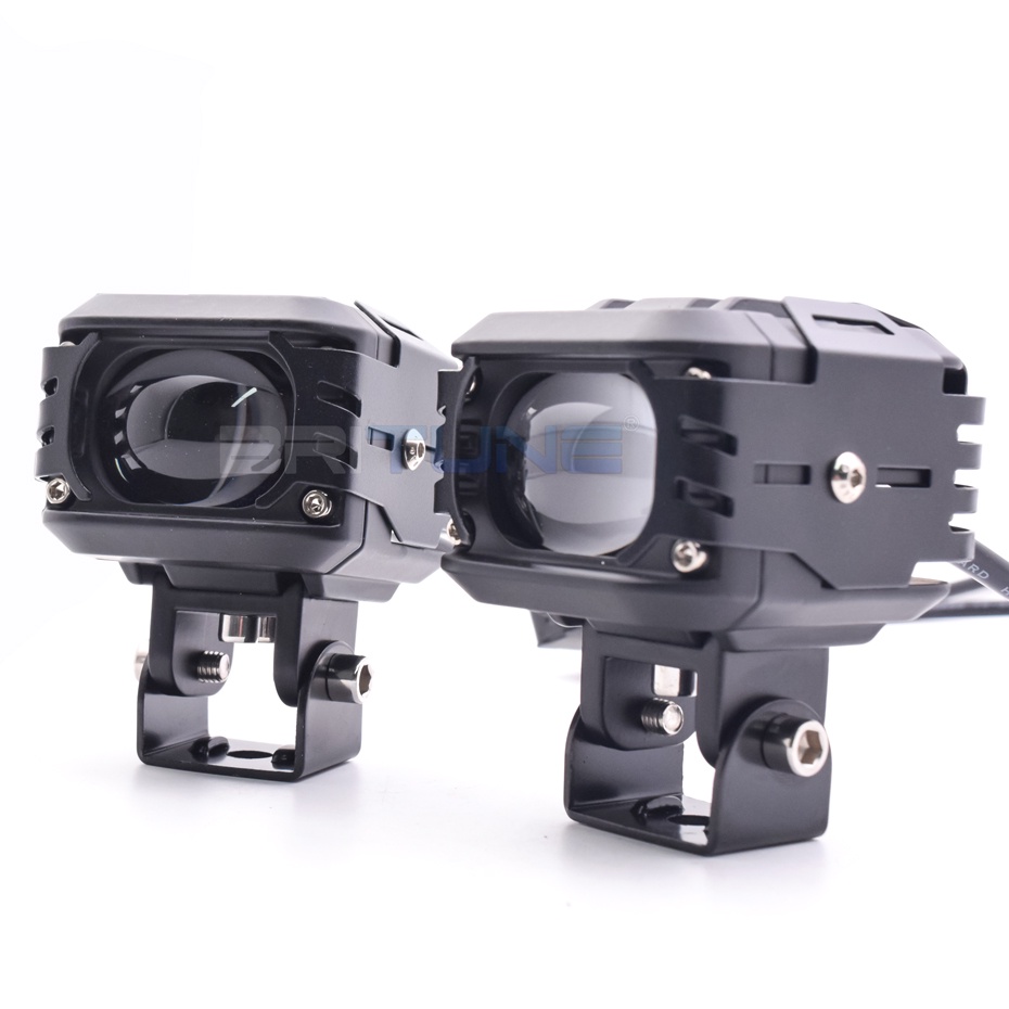 MDL Mini Driving Light Red DRL Devil Eye Signal Light Auxiliary Lights ...