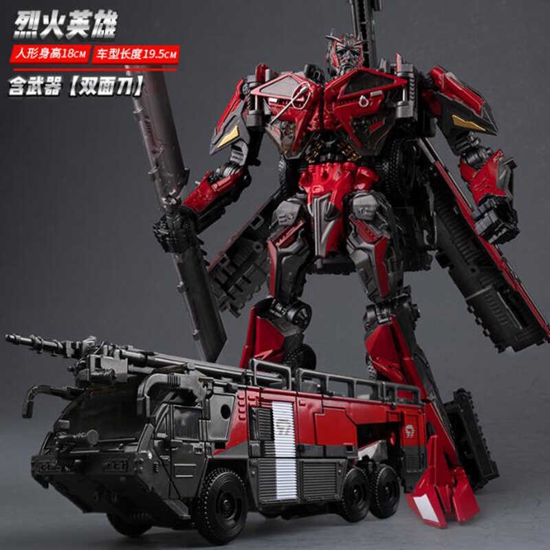 Transformation Games Sentinel Prime Fire Engine Truck Robot ...