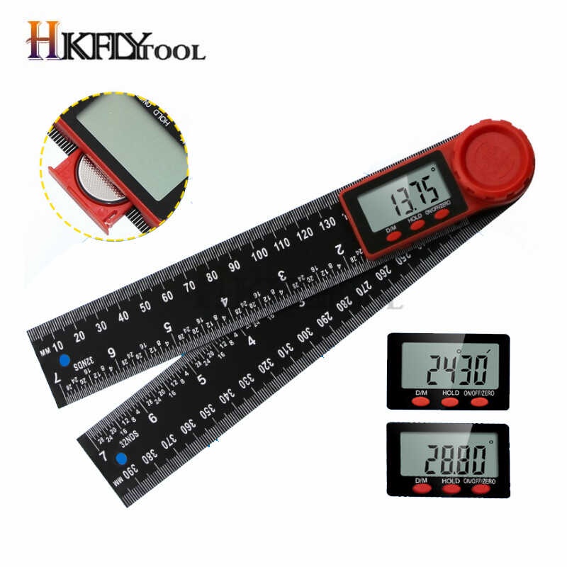 Digital Meter Angle Inclinometer Angle Digital Ruler Electron ...