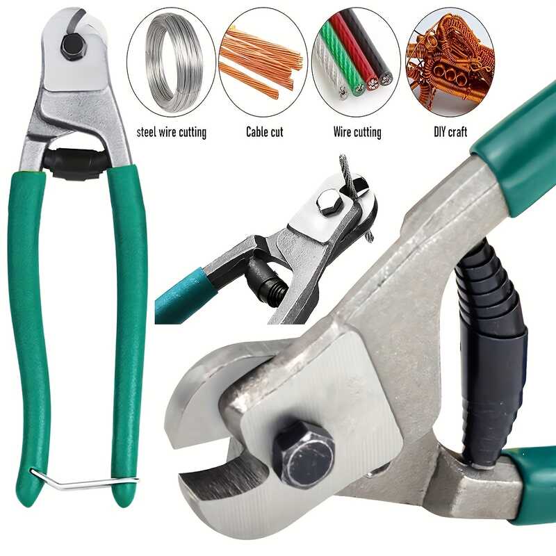 Cable Cutter Wire Rope Heavy Duty Stainless Steel Aircraft hanggang 5/ ...