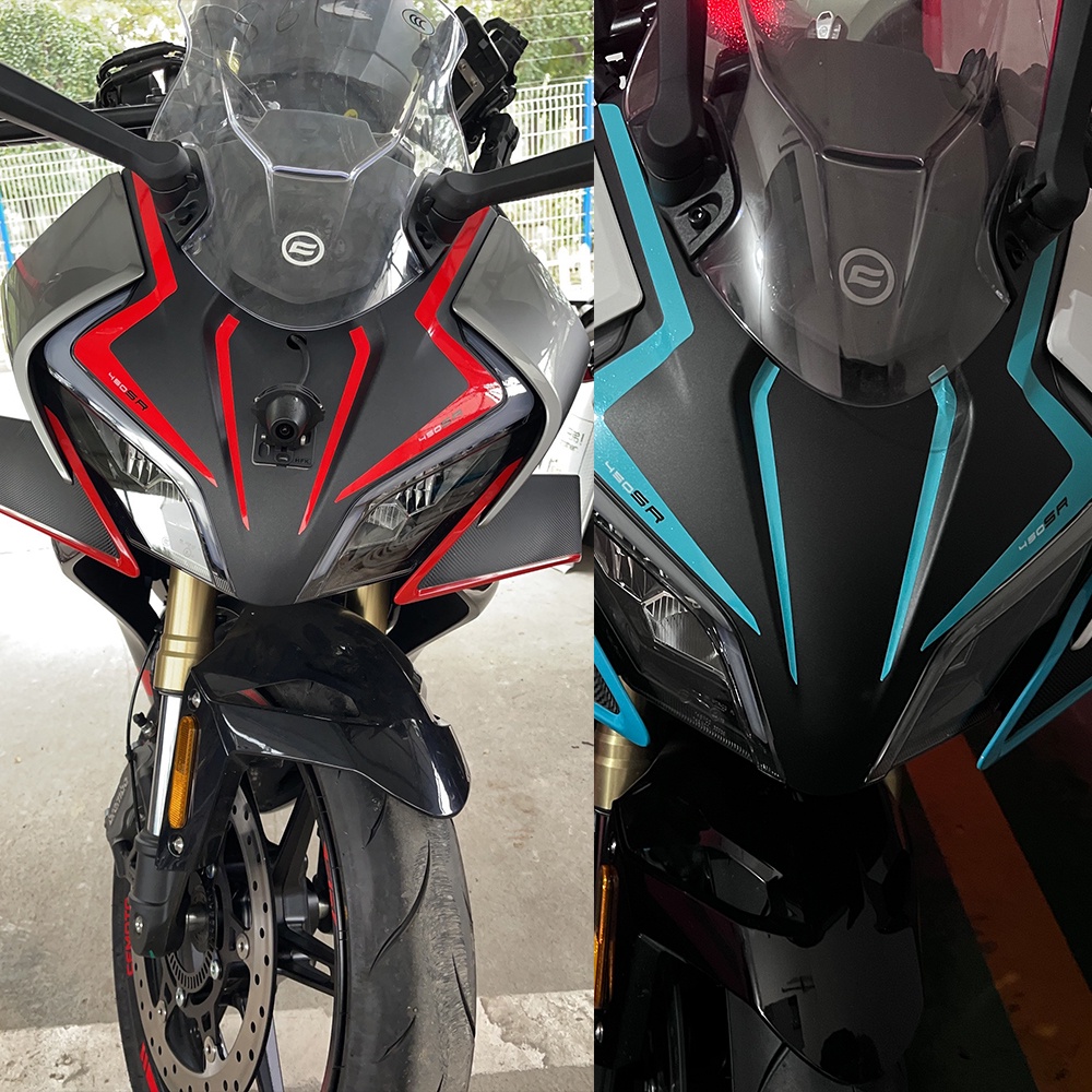 Motorcycle CFMOTO 450SR Accessories Reflective Front Fairing Sticker ...