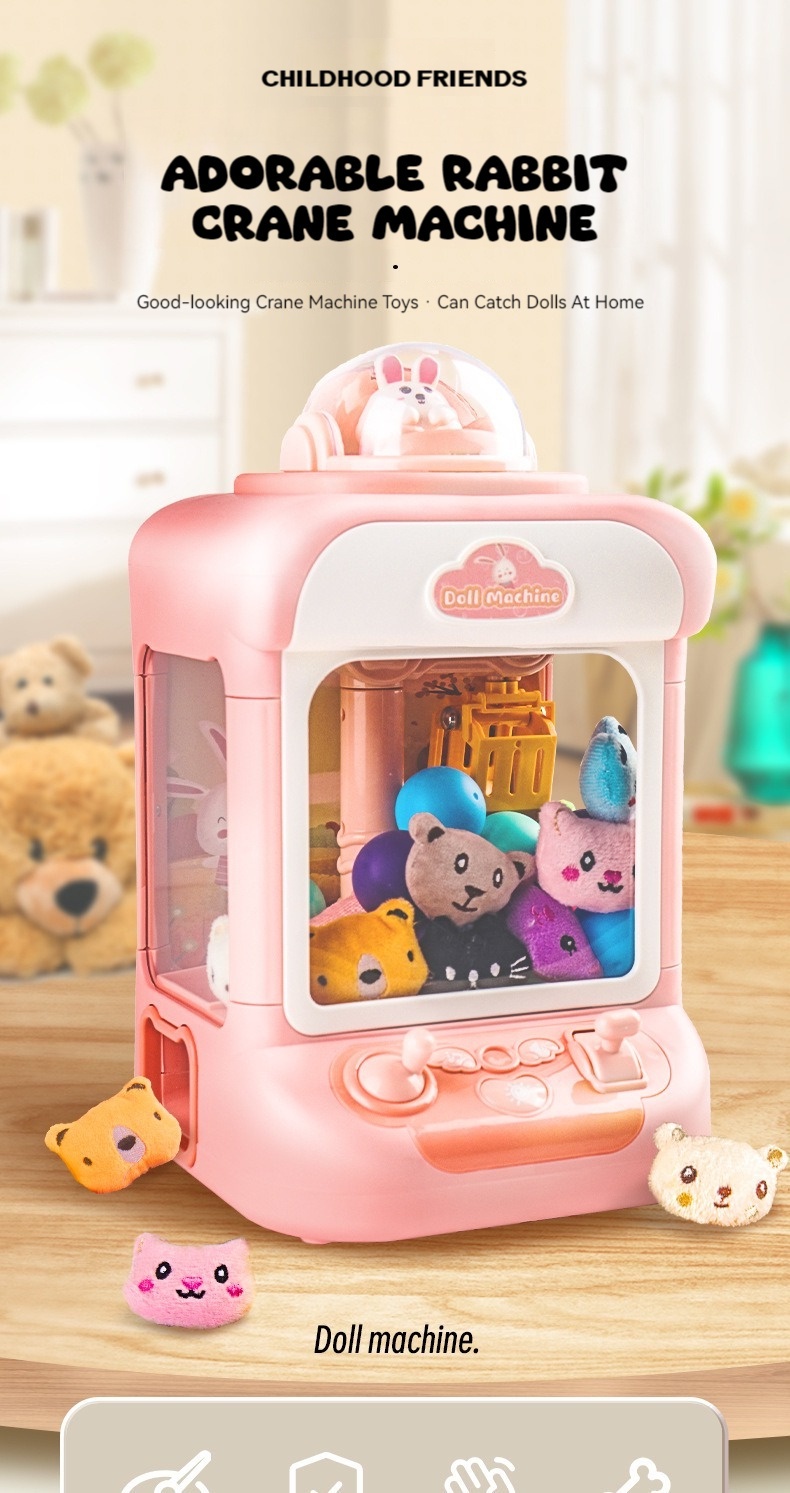 Mini Auto Claw Machine Toy for Kids Vending Machine Toy Arcade Game ...