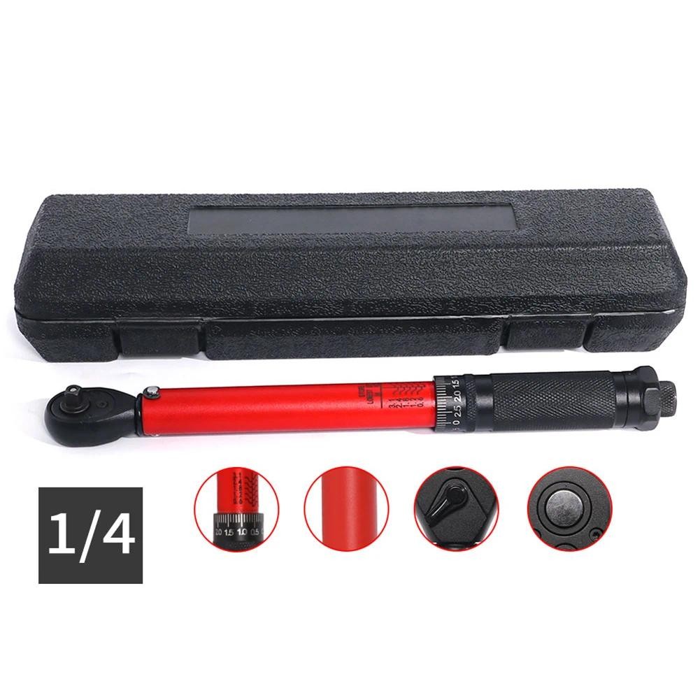 Torque Wrench1/4 Square Drive Preset Car Torques Keys For Automotive ...