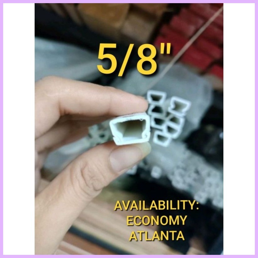 유 PLASTIC MOLDING/ PVC MOULDING 4FEET ONLY PANG COVER SA MGA WIRE 1/2,5 ...