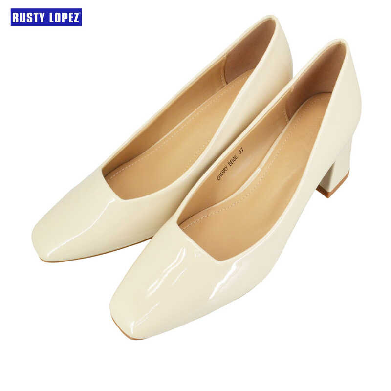 LY Rusty Lopez Ladies Heeled Pumps (Cherry) | Shopee Philippines