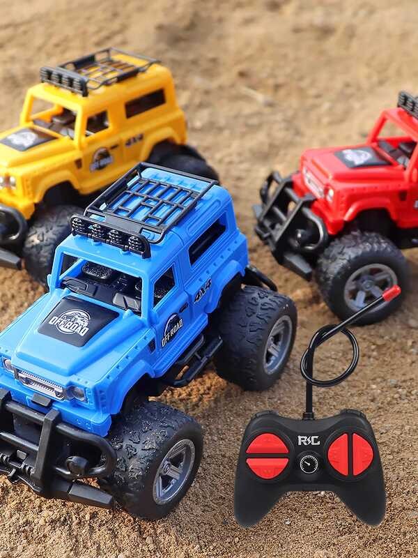 Remote Control Car Charging Wireless Racing Off Road High Speed Bigfoot ...