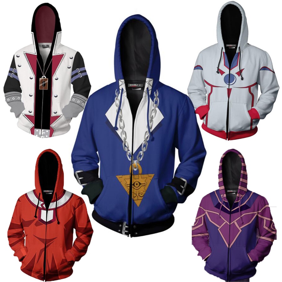 Anime Duel Monsters YU GI OH Cosplay Costume Yugi Muto ATEM Seto Kaiba ...