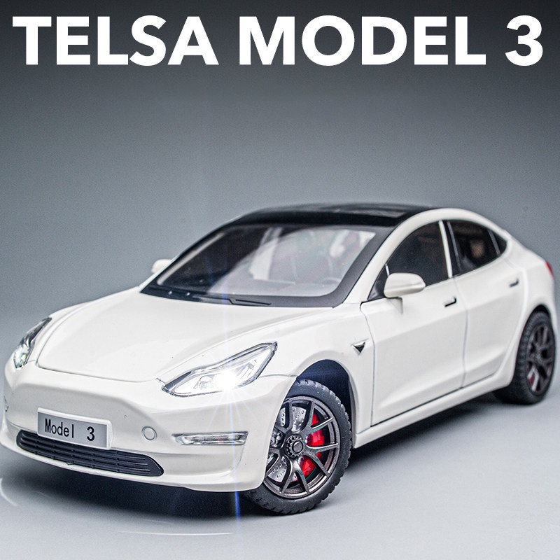 1:24 Tesla Model 3 Model Y Model S Model X Alloy Die Cast Car Model ...