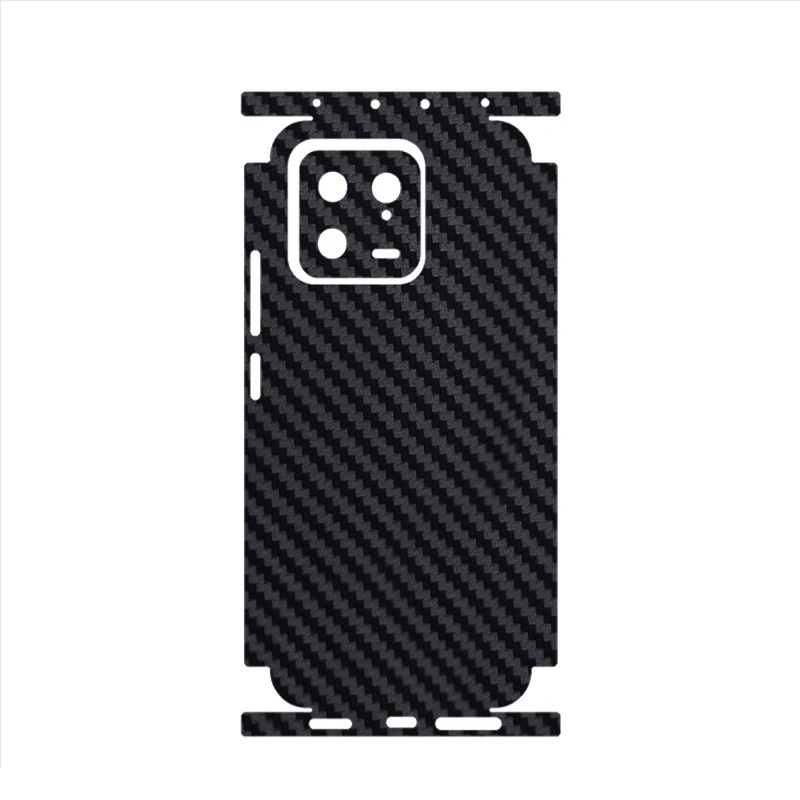 3D Carbon Fiber Skin Grain Full Body Phone Protector Sticker For Xiaomi ...