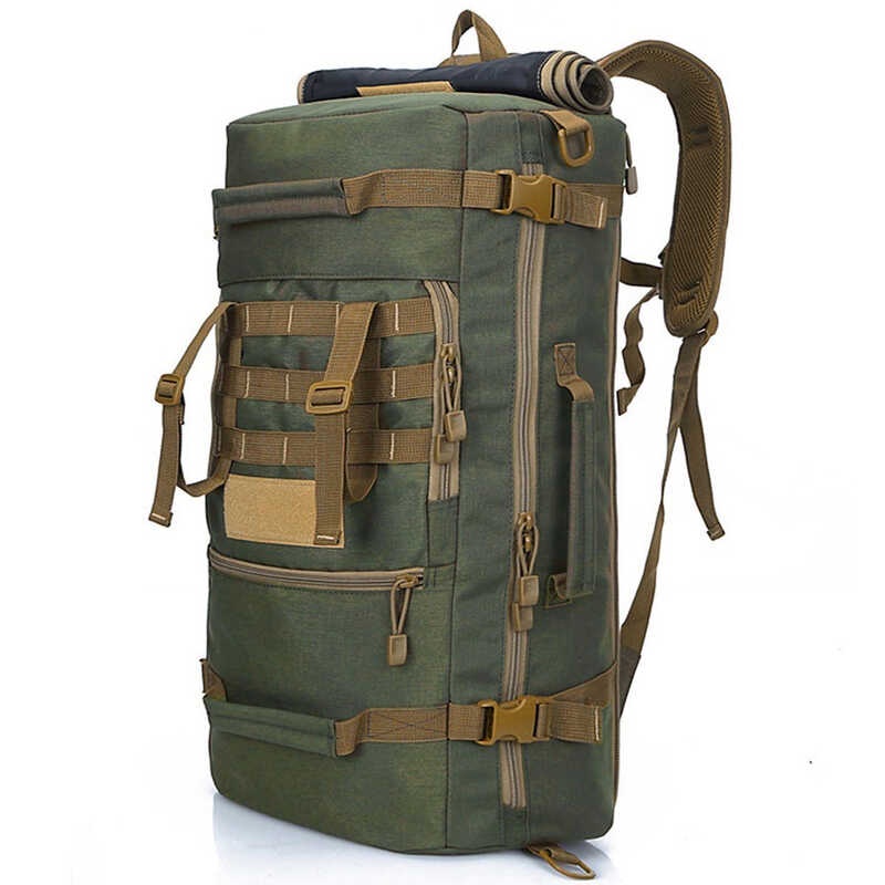 50L Tactical Backpack Male Outdoor Army 3p Trekking Rucksack Travel ...