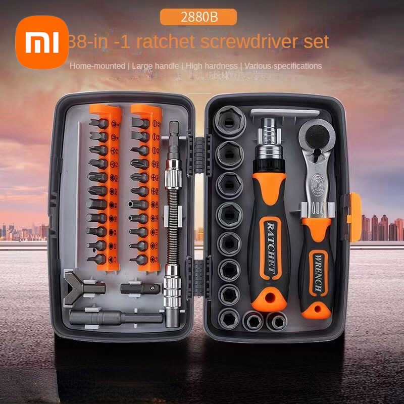Mga Bagong Xiaomi 38Pcs Precision Ratchet Screwdriver Torque Wrench Set ...
