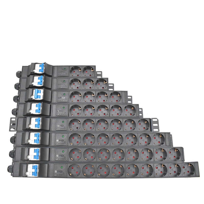 PDU Power Distribution Unit 16A 32A Air Switch Aluminum Alloy Power ...