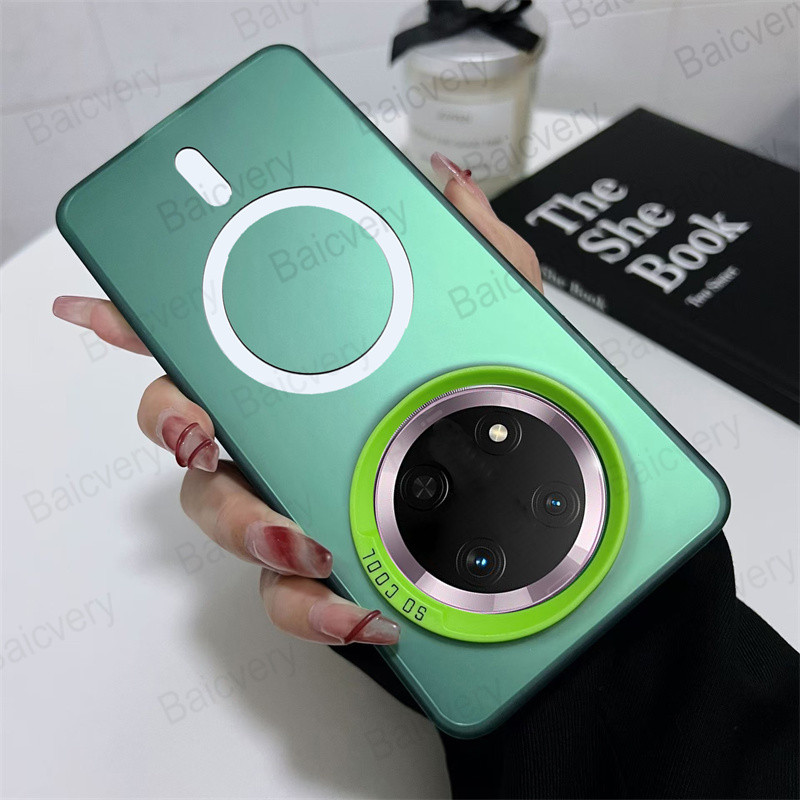 For Honor X9C X9B X9A Colorful Matte Frosted Cover With Magnetic ...