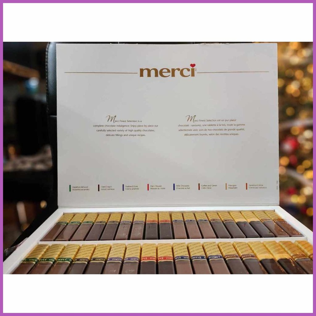 ♒ ⚾︎ NEW and ORIGINAL - Merci Assorted Chocolates, 675 g | Shopee ...