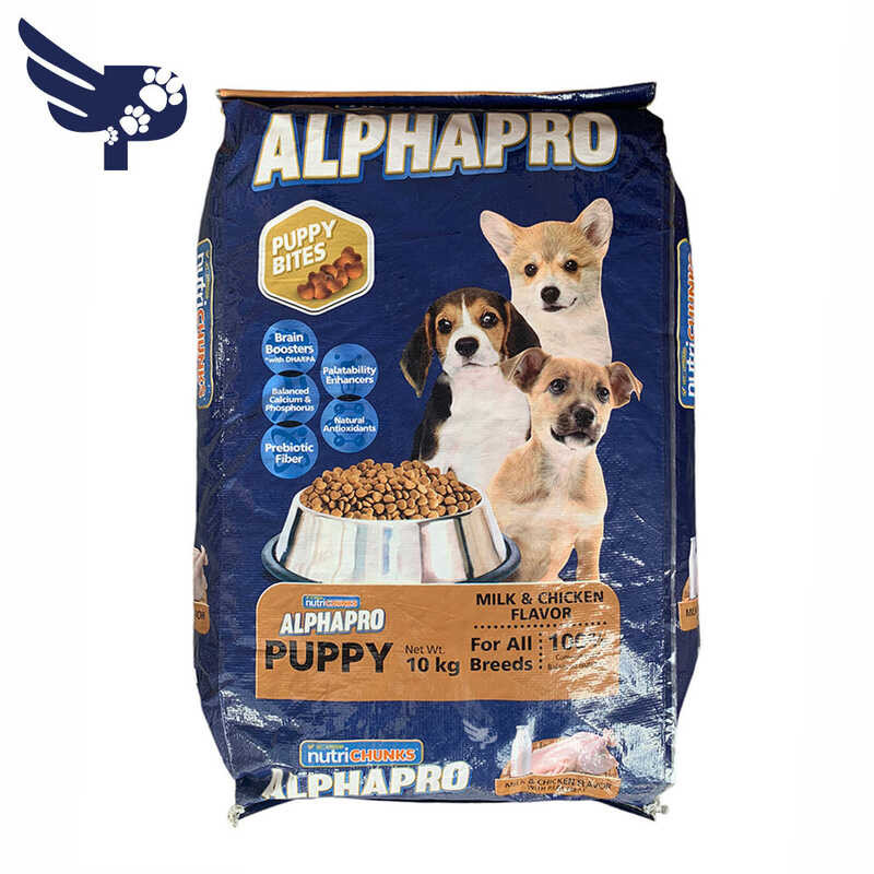 Nutri Chunks Alphapro 10kg Milk & Chicken Flavor For All Breeds Puppy ...