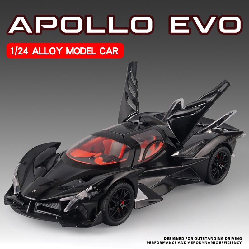 1/24 Apollo Project EVO Bugatti Bolide Track Sports Alloy Model Car ...