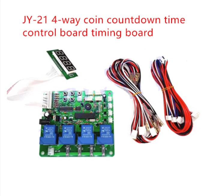 Jy 16 Jy 21 220v Arcade Timer Control Board Power Supply For Acceptor Coin Operated Shopee