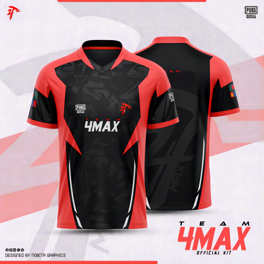 TEAM 4 MAX 2023 Esport Jersey Ph Ml Dad T4M Esports Official Game ...