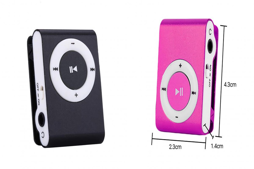 SKYMOUNTAIN Lightweight Walkman Player for Fitness USB MP3 Audio Music ...