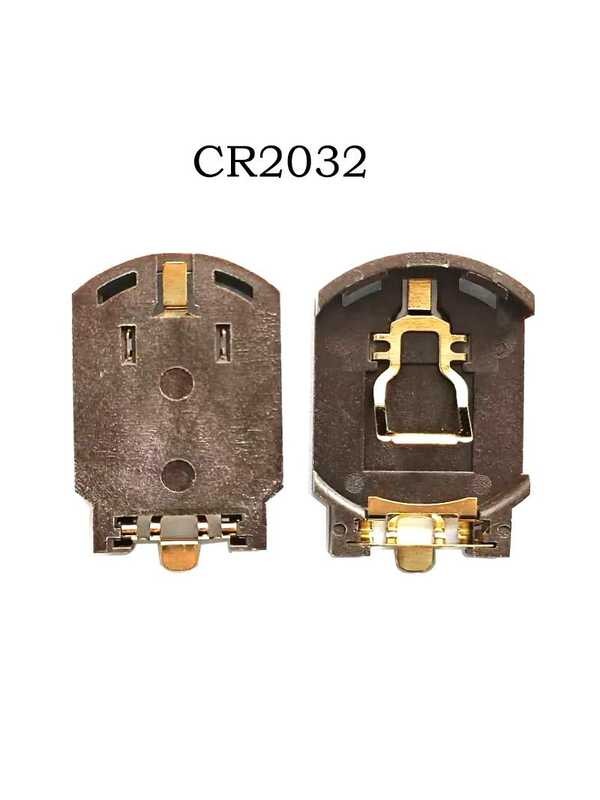 3V button battery box 2032 battery holder CR2032 shell battery button ...