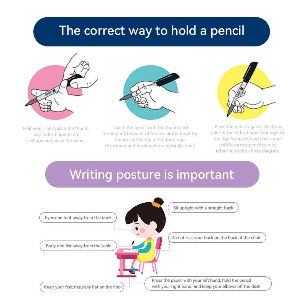 2-6 years Tracing Book for Kids Training Coloring Book Kids's Preschool ...