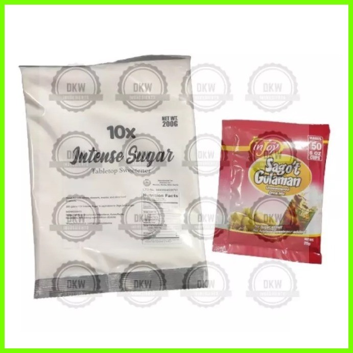 Injoy Sago't Gulaman Unsweetened Drink Mix Palamig 25g with 10x Intense ...