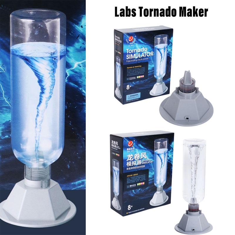 Creative Kids Labs Tornado Maker Interactive Educational Toy Stem Kit ...