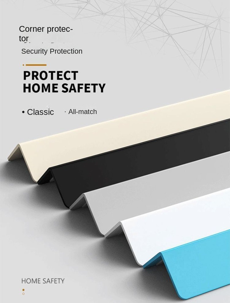 PVC Corner Protection Corner Wall Protector Protection Bar Bumper Strip ...