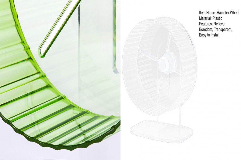 [WMP] High-quality Plastic Hamster Wheel Hamster Toy Transparent ...
