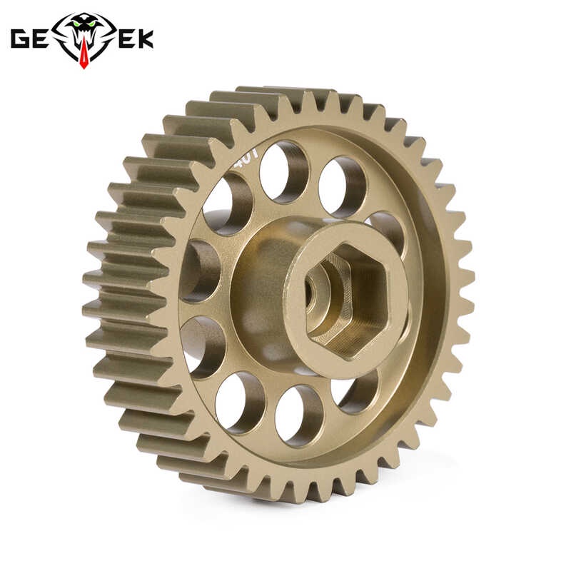 7075 Aluminum 40T Diff Spool Gear for Tamiya Super Clod Buster 1/10 RC ...