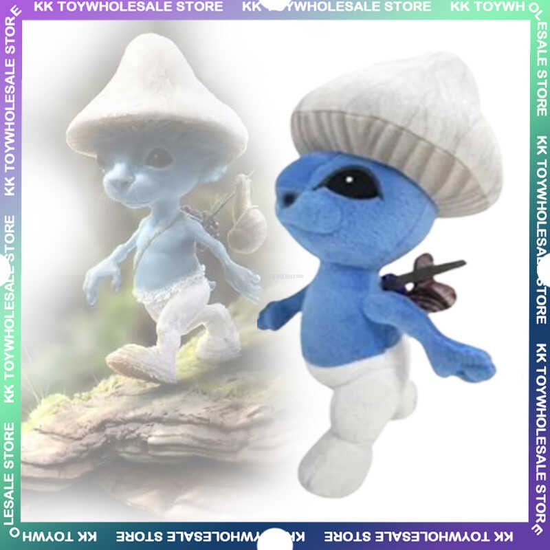 25Cm Smurfed Cat Anime Mga Hayop Na Napuno Smurf Cats Plush Mga Laruan ...