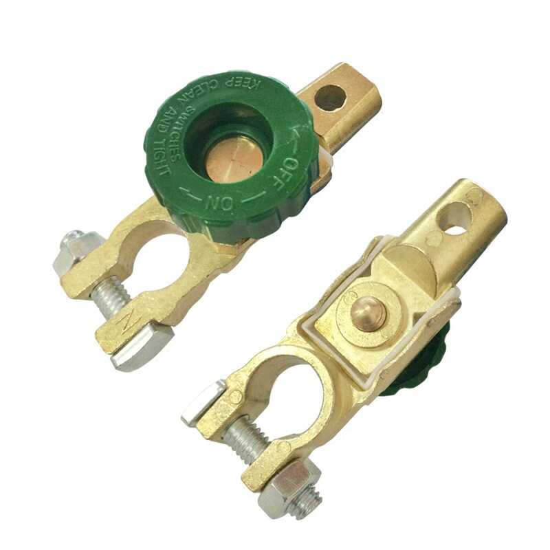 Universal Car Battery Switch Terminal Link Quick Cut-Off Disconnect ...