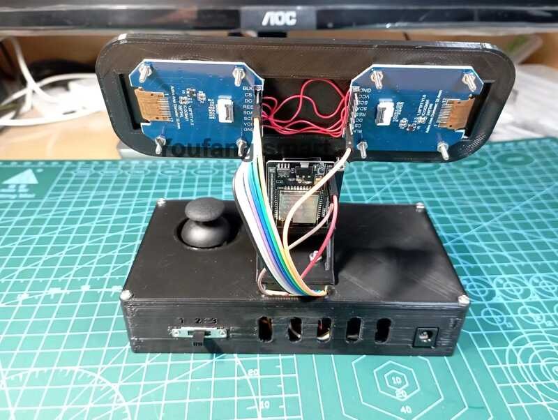 Lcd Esp32 Screen Robotic Eye With Esp32 Cam Camera Multi Colored Pupils For Arduino Robot Diy