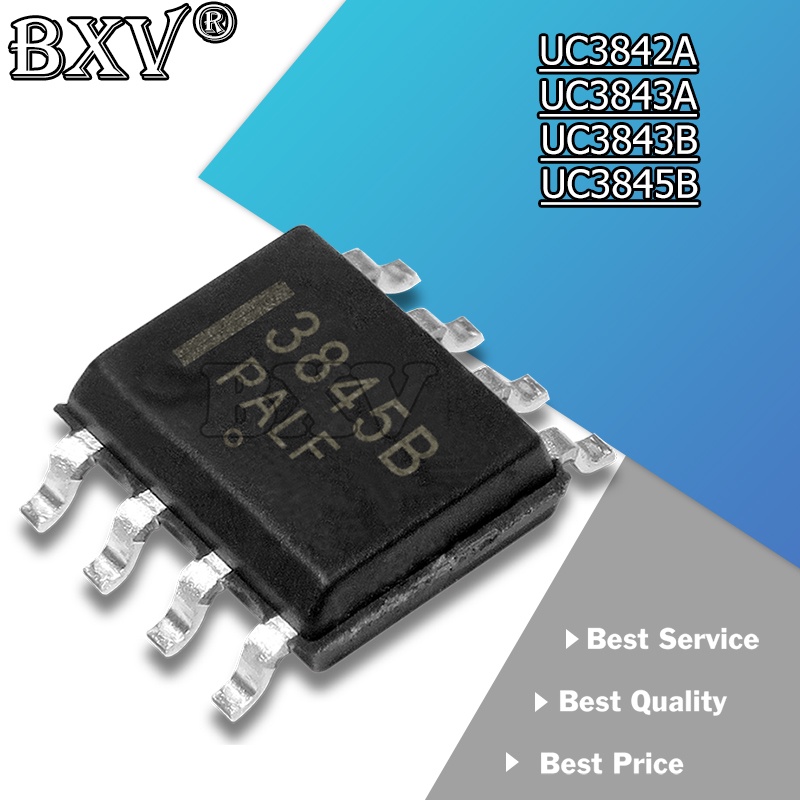 10PCS/LOT UC3842A UC3843A UC3843B UC3845B UC3842 UC3843 UC3844 UC3845 SOP SOP8 IC Chipset New ...