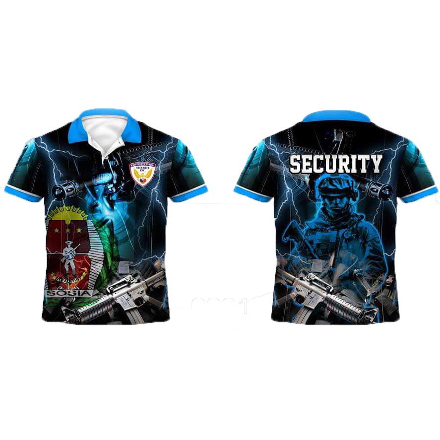 SECURITY IPSC SWAT SHOOTER High quality full sublimation polo012 ...