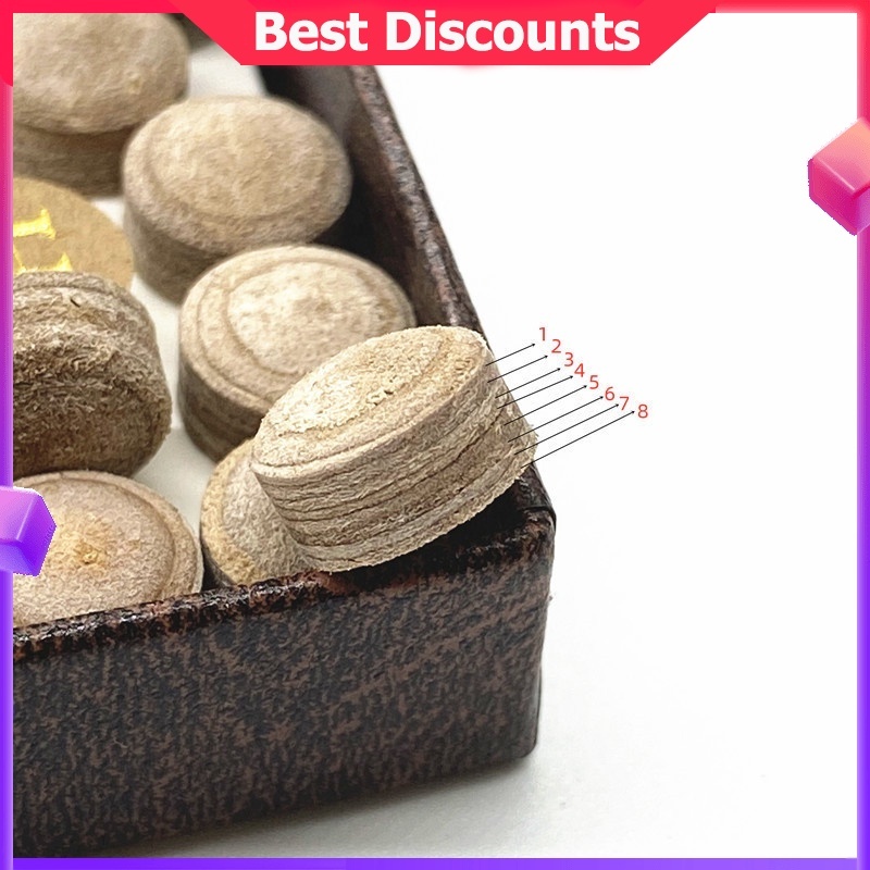 5pcs 10/11/13mm Billiard Pool Cue Tips H Hardness Billiard Snooker Cue ...