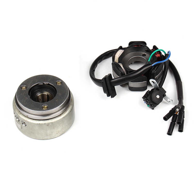 China Made Motorcycle Engine Parts Magneto Stator Assembly Upper Para ...