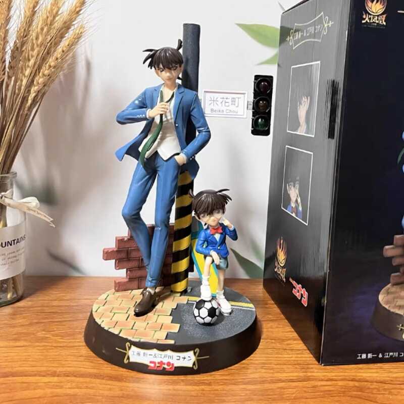 LY Si Hot Anime Detective Conan Kudou Shinichi Mouri Ran Haibara Ai Pvc ...