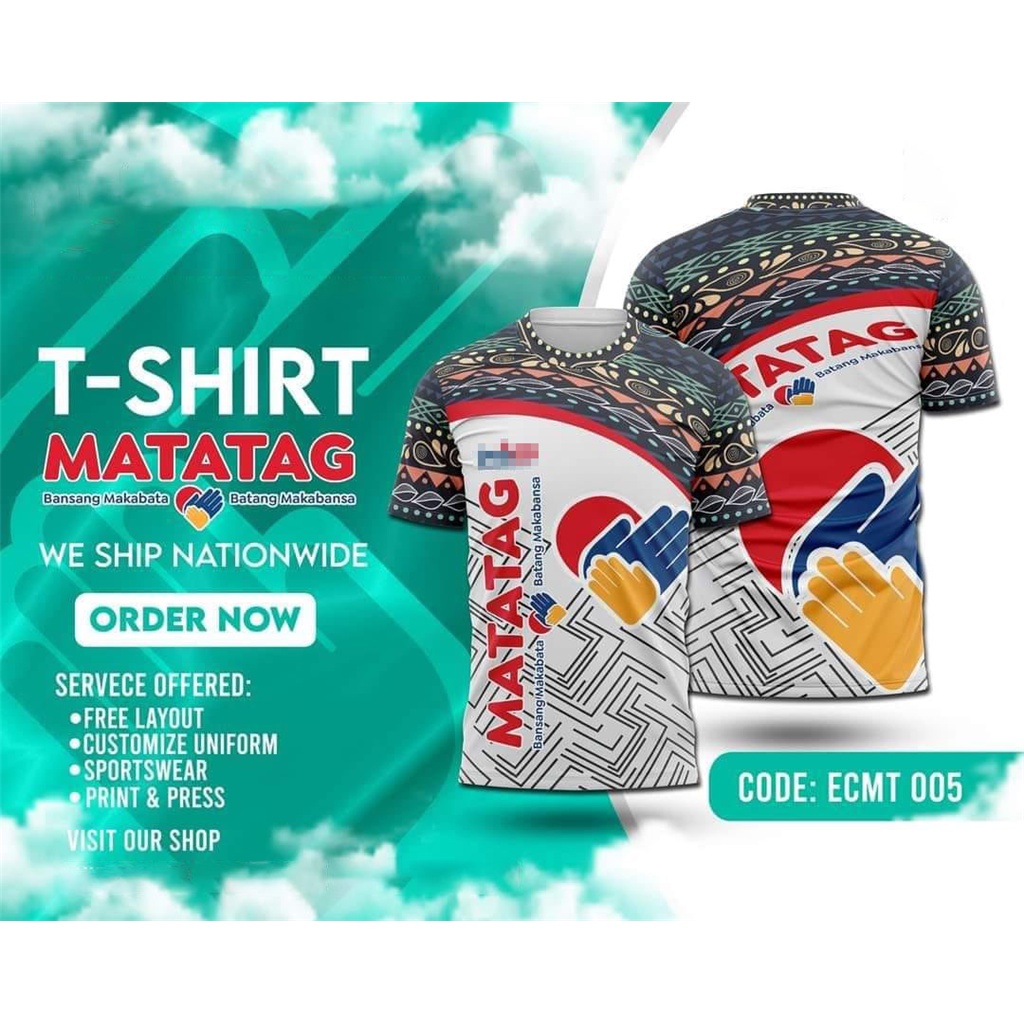 MATATAG UNIFORM SUBLIMATION CODE-ECMT-005 DEPED BADGE NATIONAL TEACHERS ...