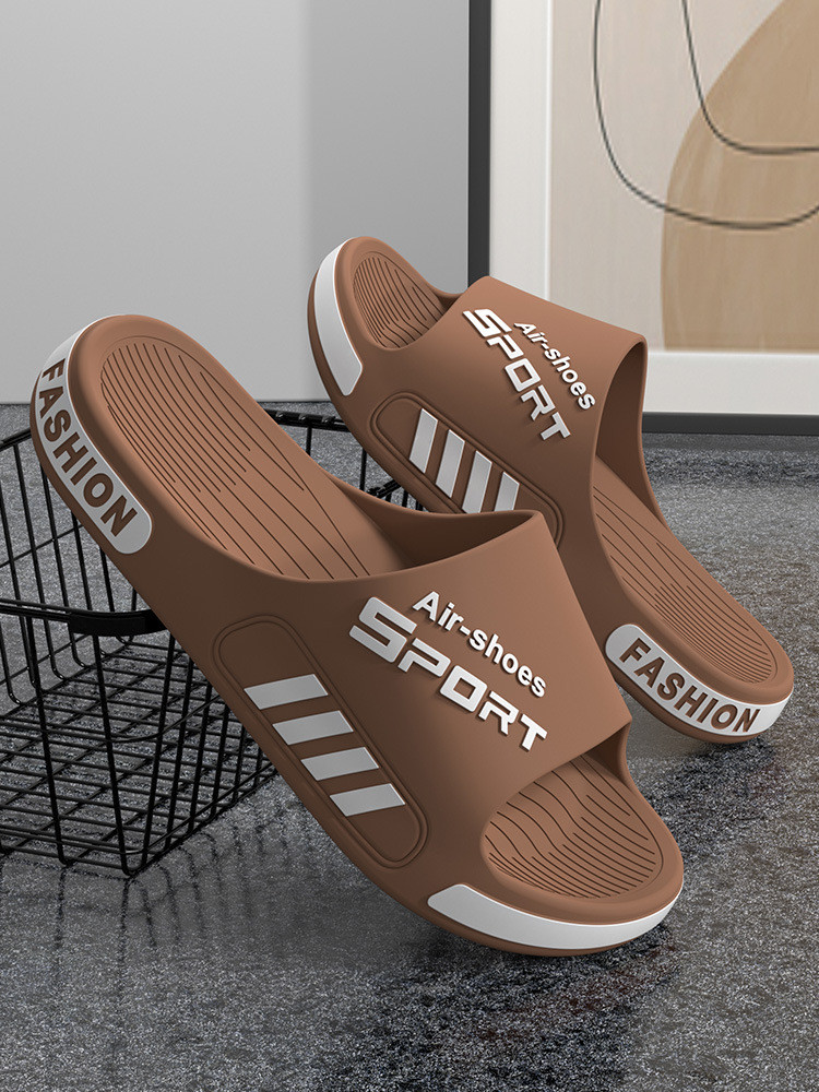 Summer Men's Slippers Outdoor Wear Anti-Slip Sports Thick-Soled Leisure ...