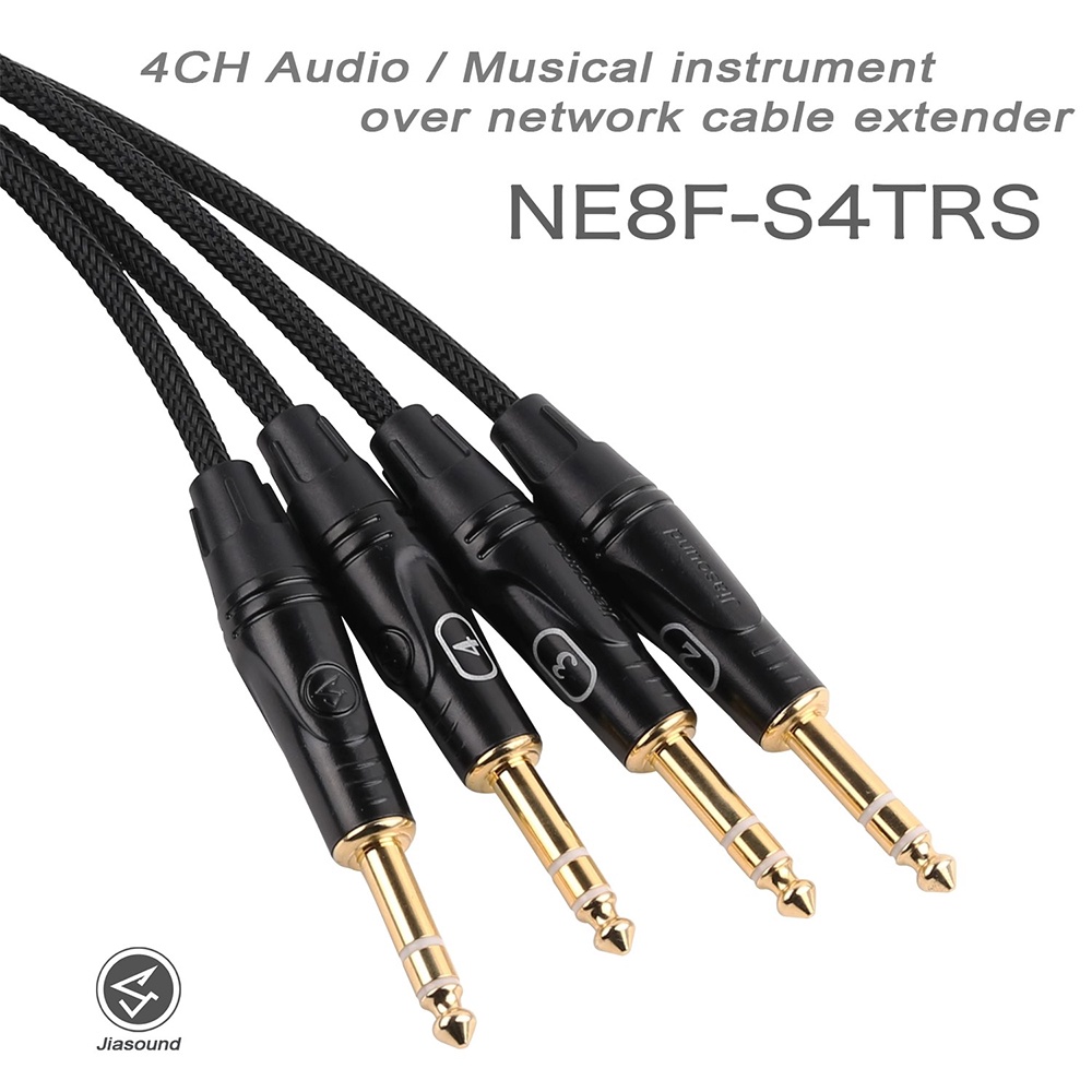 4 Channel 3 Pin Audio Network XLR Cable for Stage Sound Lighting and ...