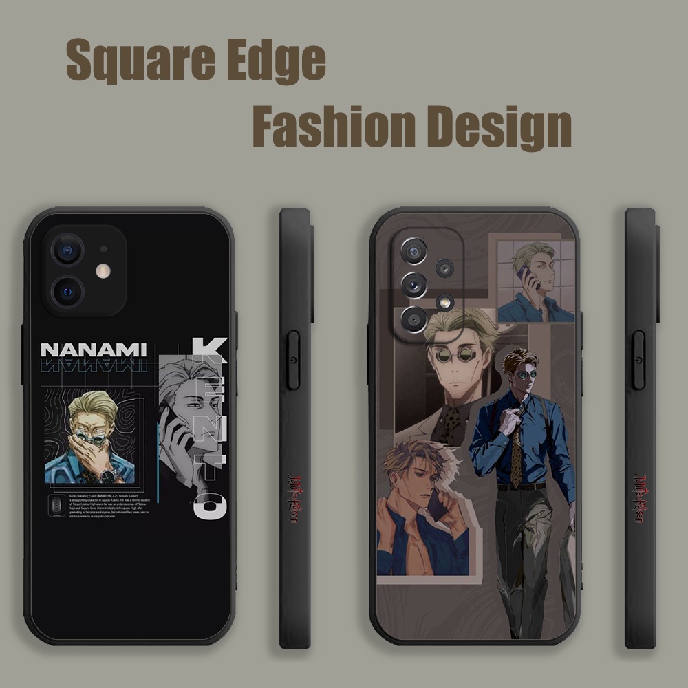Casing For Samsung A7 2018 A13 Lie A01 A3 M01 A24 A54 A04 A04s A25 Core Kento Nanami Jujutsu ...