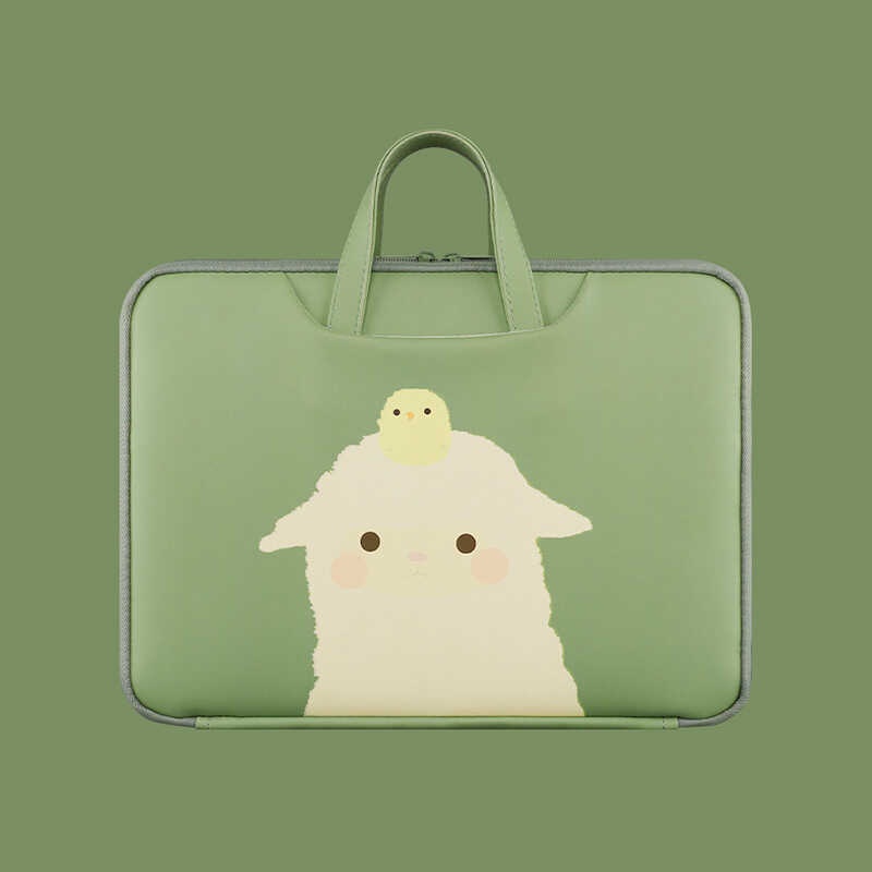Pure And Fresh Computer Brief Portable KUMON Laptop Briefcase Cartoon ...