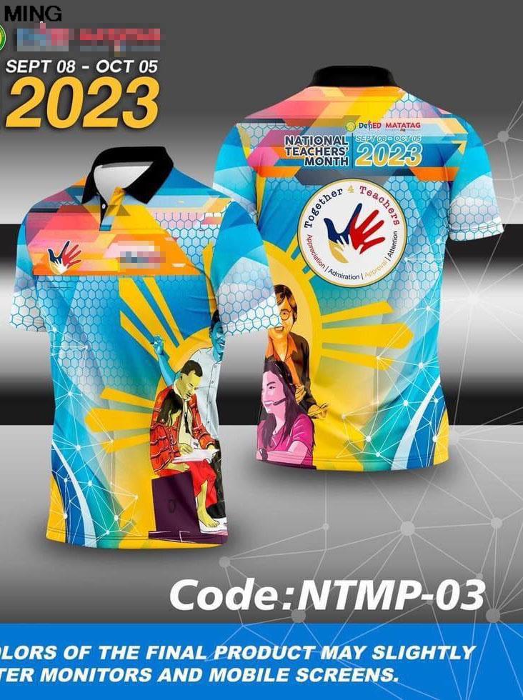MING MATATAG UNIFORM SUBLIMATION CODE-NTMP-03 DEPED BADGE NATIONAL ...