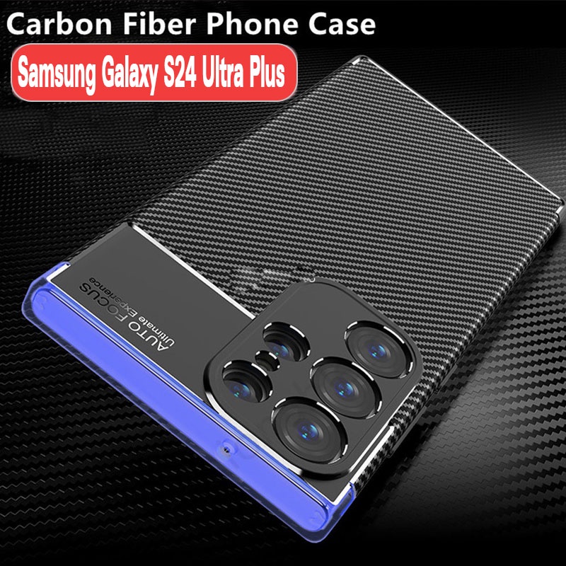 SamsungS24 Matte Carbon Fiber Pattern Casing For Samsung Galaxy S24 ...